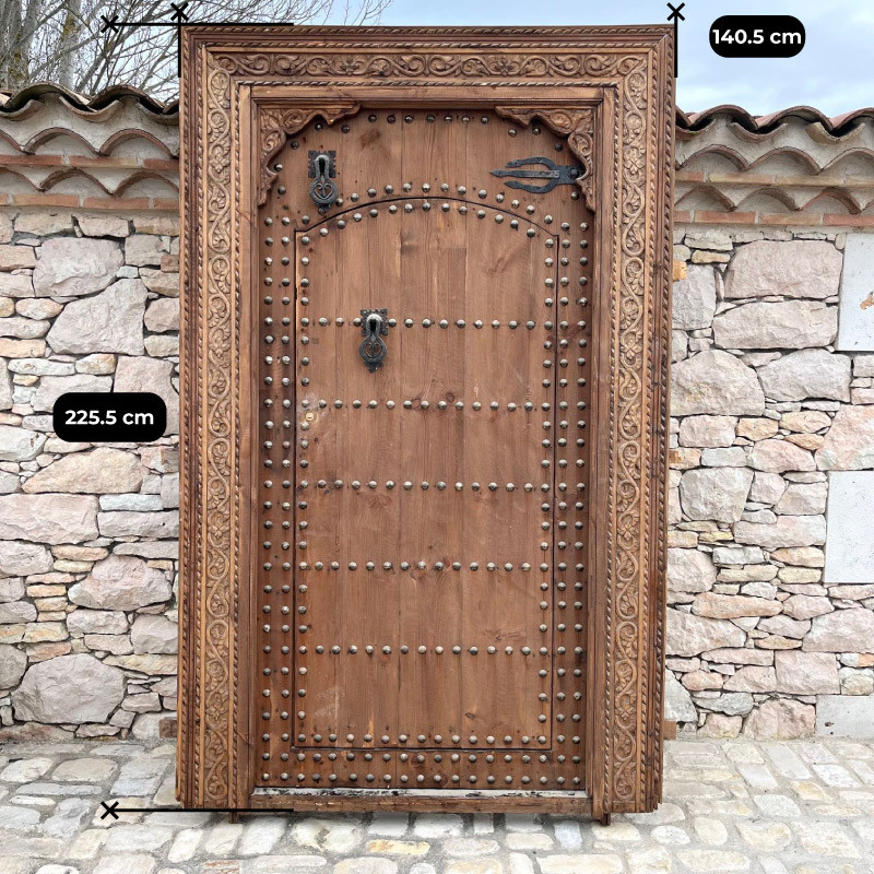 Porte Fer Forgé Marocain